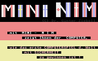 Atari ST Mini NIM : scans, dump, download, screenshots, ads, videos ...